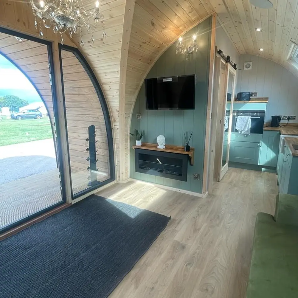 We Sell Camping Pods for Luxury Couples Getaways in the UK